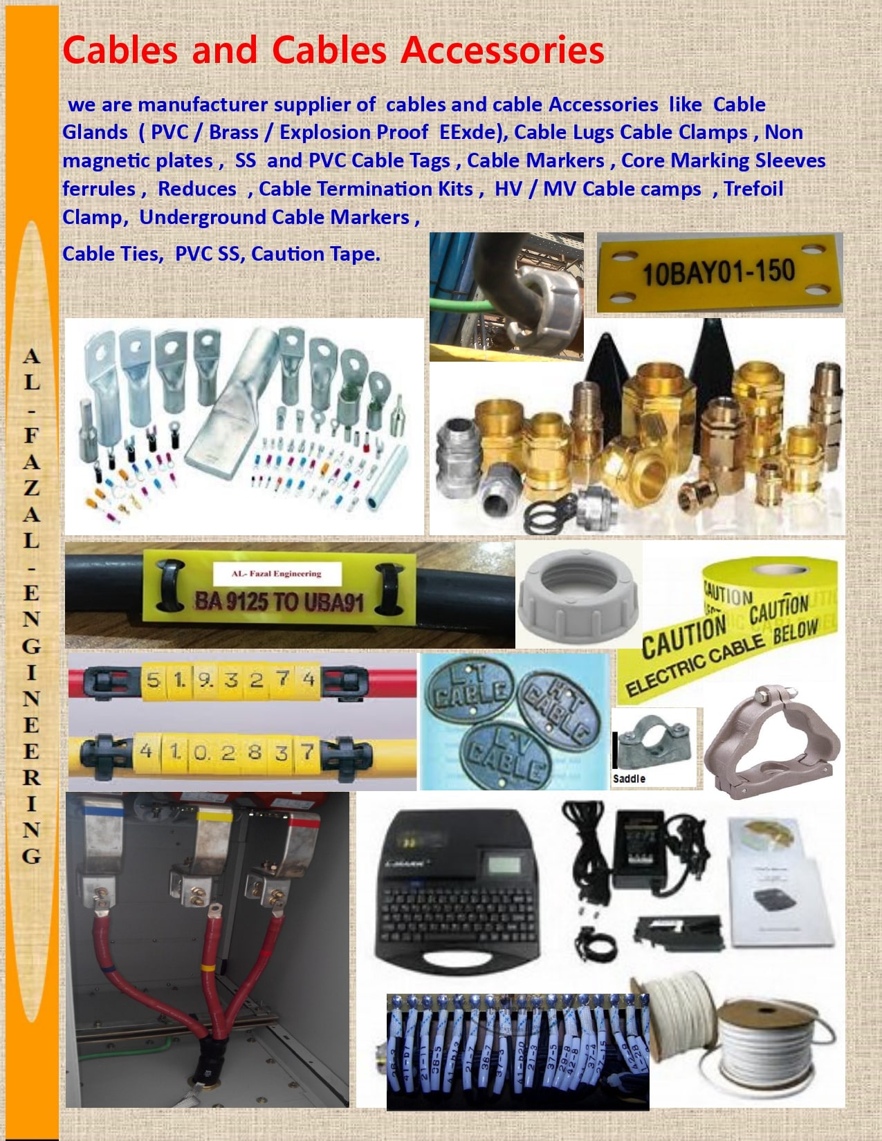 Catalogue | Products of Al Fazal Engineering | Al-Fazal Engineering